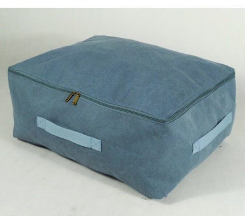 Household Real Canvas Zippered Sweater Bag/storage Bag for - Etsy
