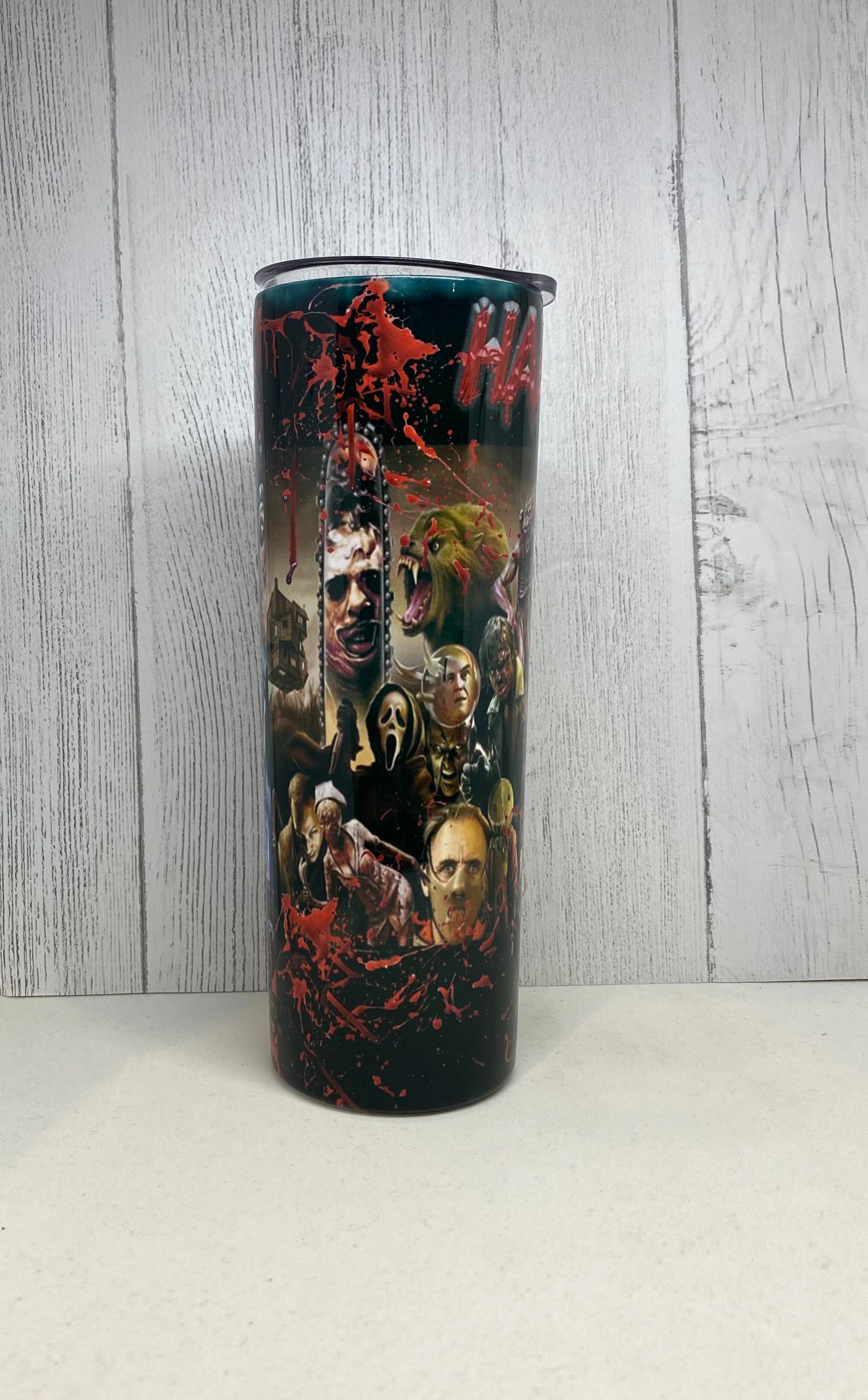Horror Tumbler Custom Movie Tumbler Horror Movie Tumbler 20 - Etsy 日本