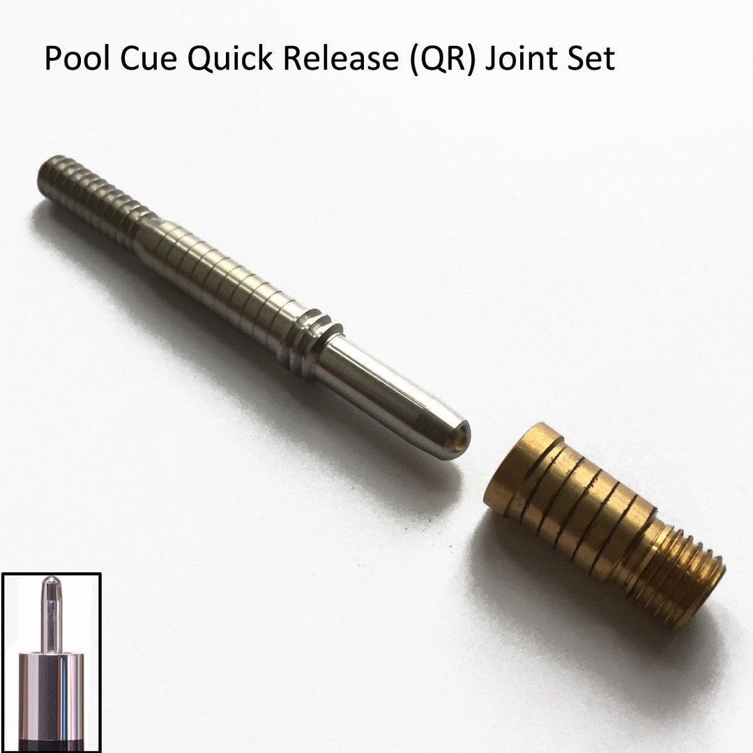 Pool Snooker Cue Walking Cane Quick Release(qr) Joint Pin Set ...