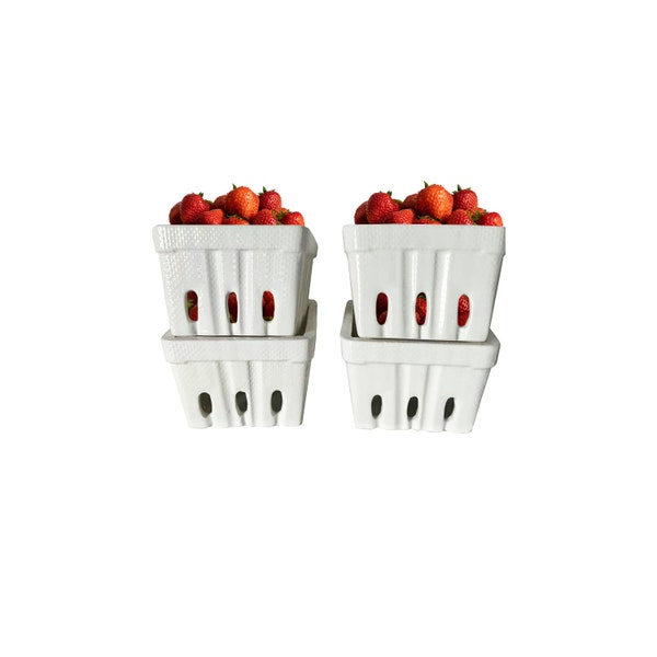 Porcelain Berry Bowl - Etsy