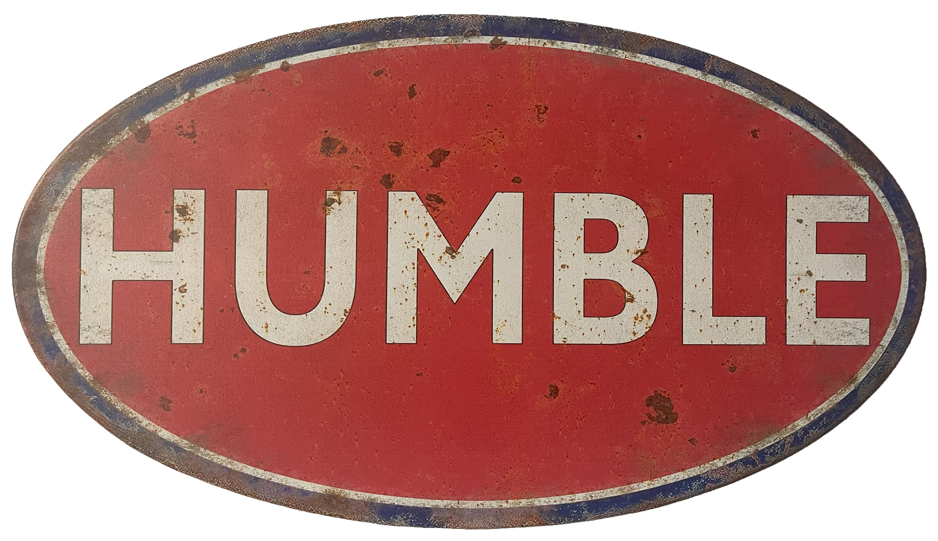 Vintage Metal Humble Sign, Wall Farmhouse Decor for Home & Kitchen, Bar ...