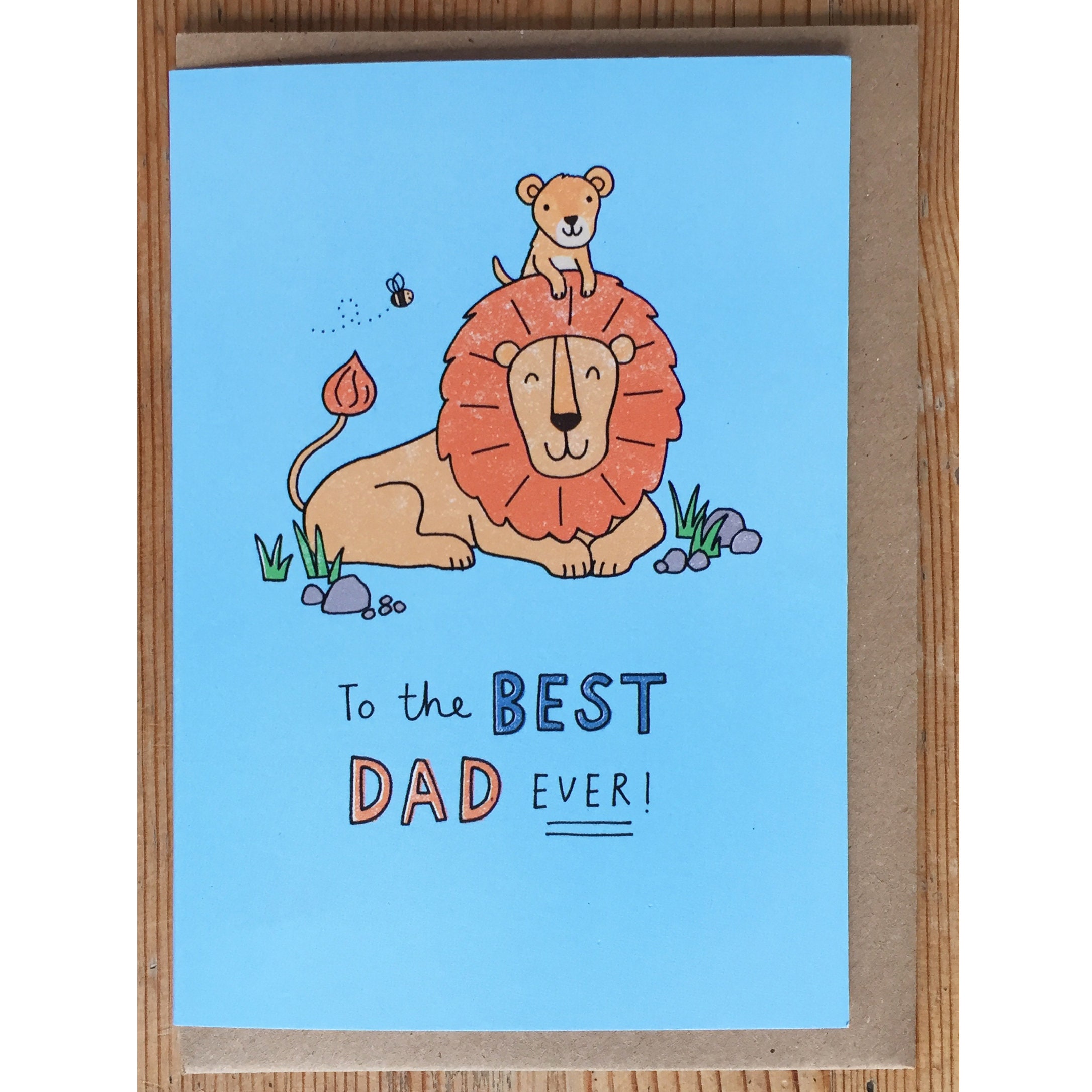 To the Best Dad Ever! Card - Etsy UK