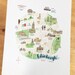 Map of Edinburgh A4 Print - Etsy
