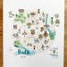 Map of Bath Print | Unframed A4 or A3 - Etsy UK