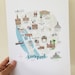 Map of Liverpool Print | Unframed A4 or A3 - Etsy