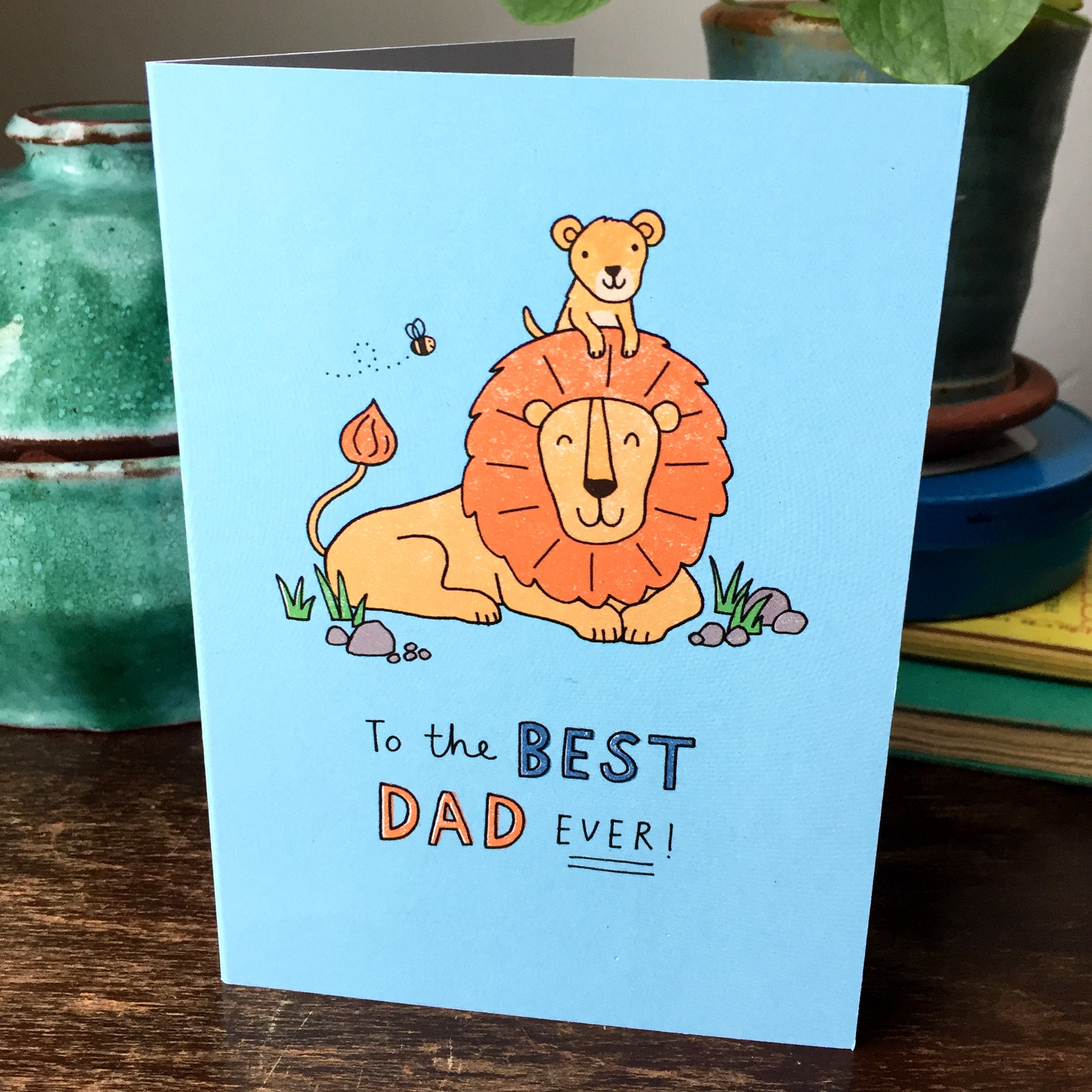 To the Best Dad Ever! Card - Etsy UK