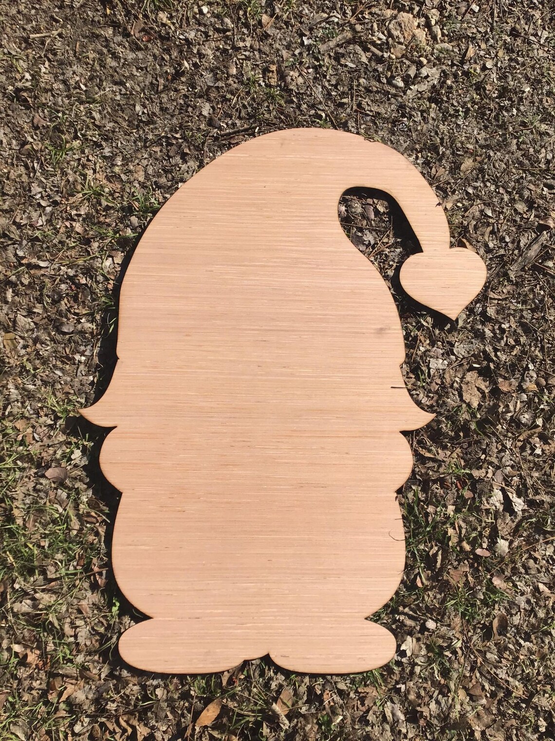 Gnome wood shape gnome wood cutout unfinished gnome | Etsy