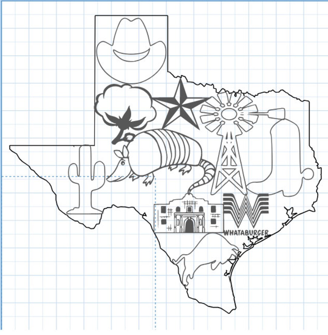 Texas Svg, Texas Svg File, Texas Clipart, State Svg, States Svg File ...