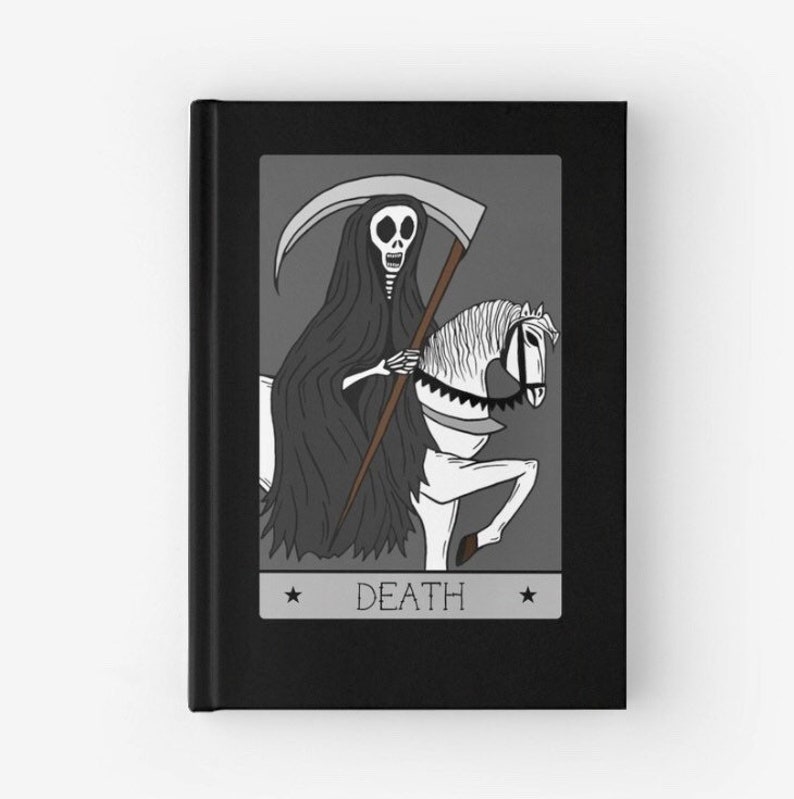 Vinyl Sticker Death Sticker Death Tarot Card Alternative - Etsy Australia