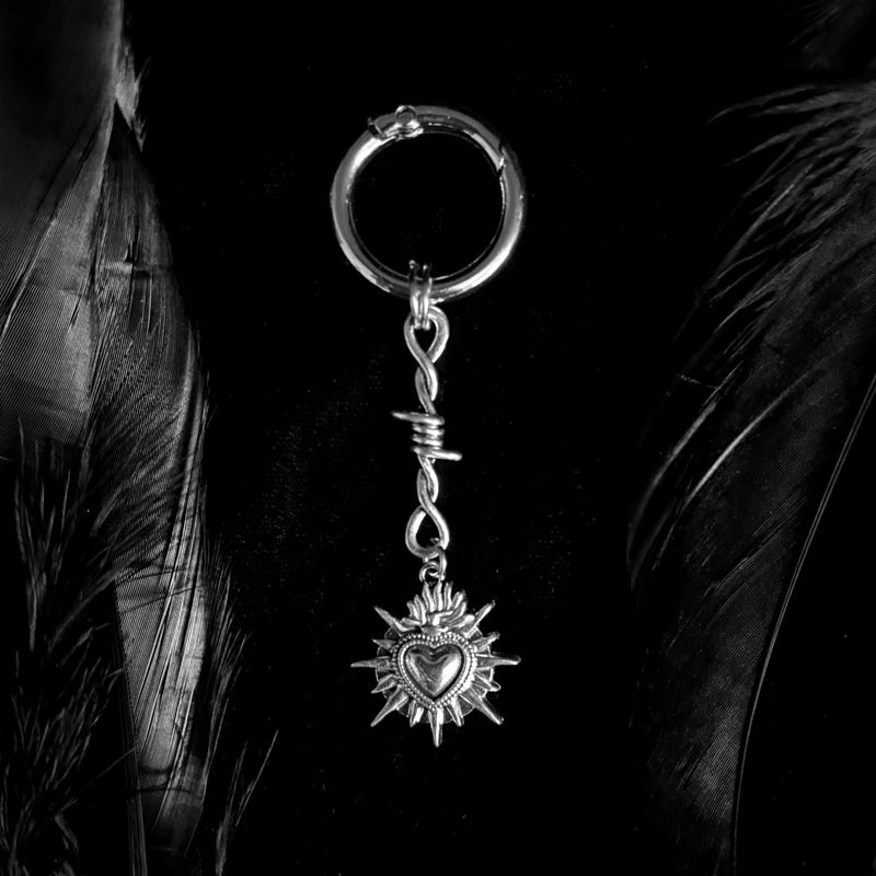 Barbed Wire Bag Charms - Etsy UK