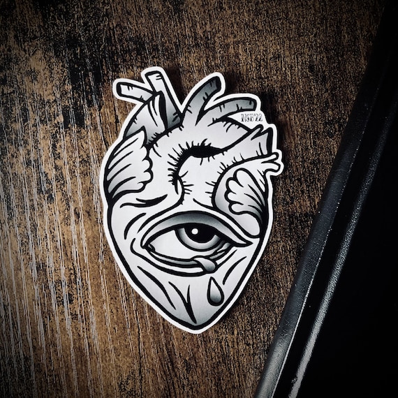 Crying Heart Tattoos