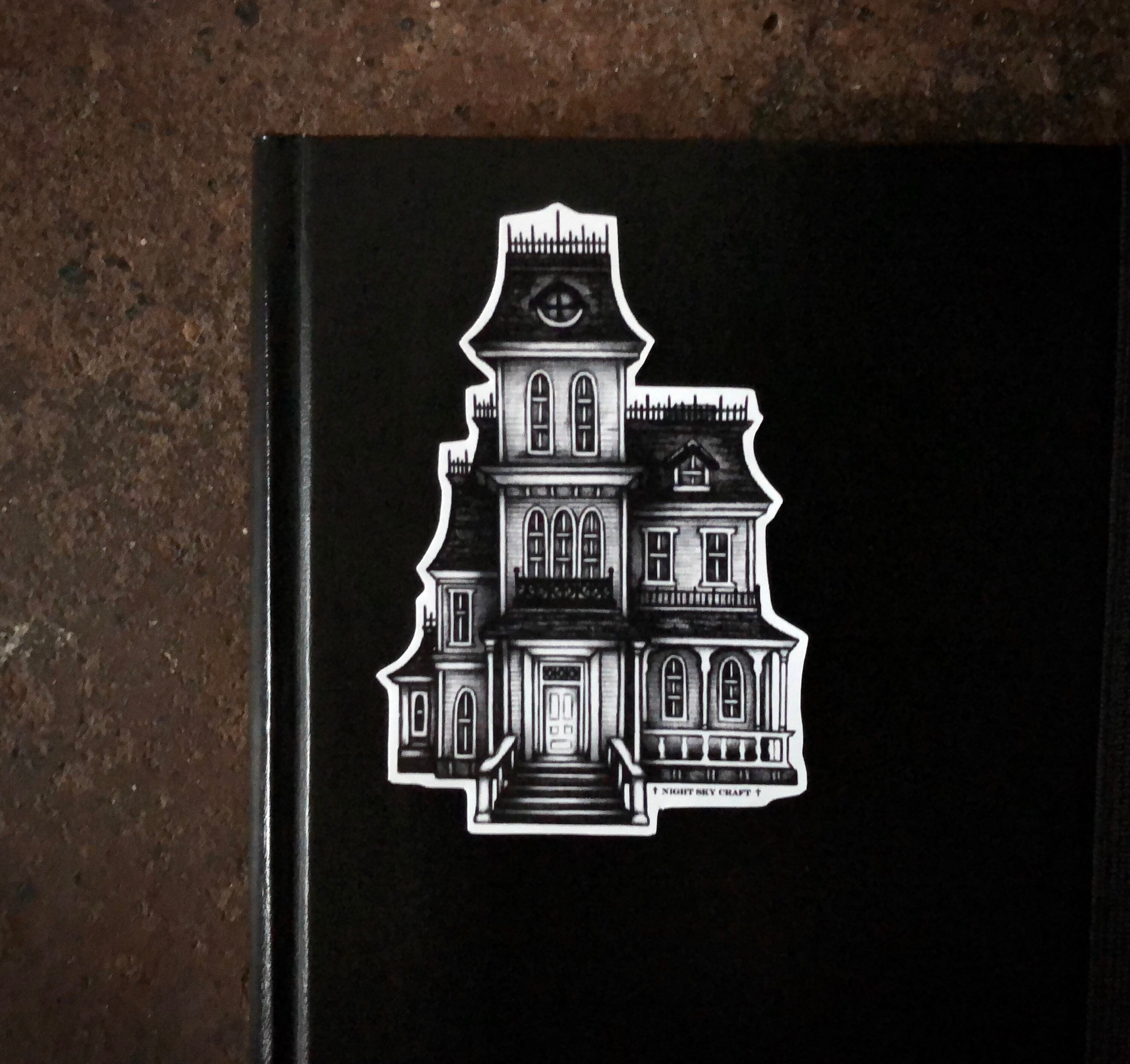Victorian House Sticker Vinyl Stickers Architecture Sticker - Etsy UK