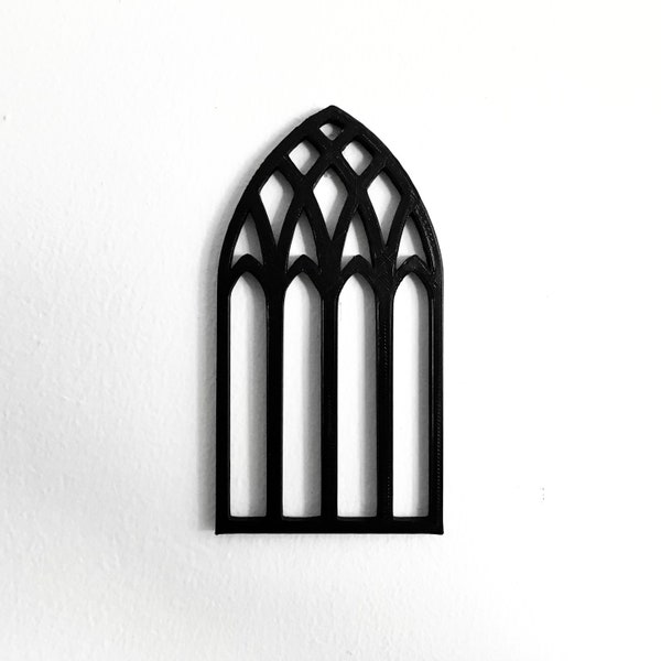 Cathedral Window Decal - Etsy