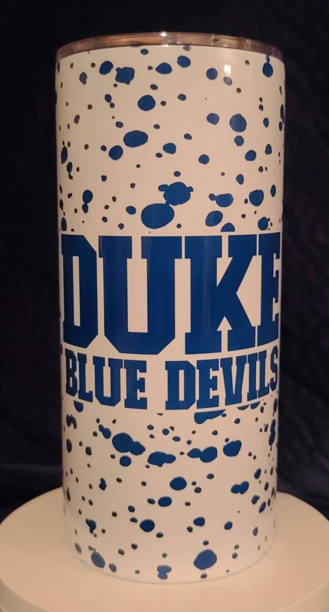Duke Blue Devils 20 Oz Thick Tumbler - Etsy