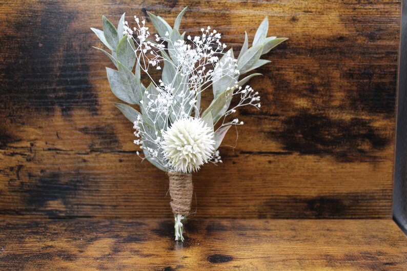 Beautiful, Simple, Rustic, Greenery Boutonniere, Woodland Inspired With ...