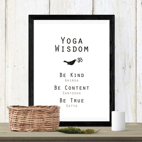 Yoga Poster - Etsy UK