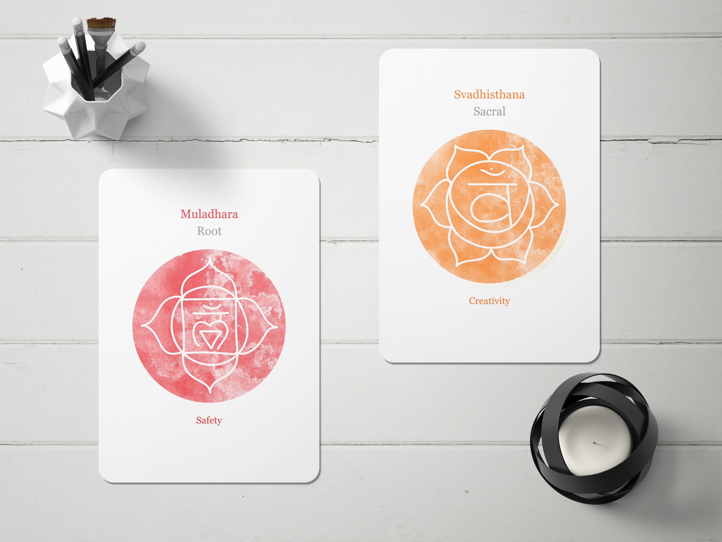 Set of 7 Chakras Art Prints | Digital Download for All 7 Prints ...