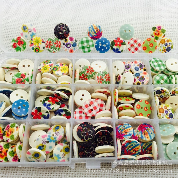 Box of Buttons - Etsy