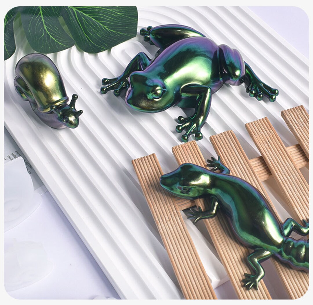 Reptile / Snail / Frog Lizard Silicone Mold-desktop Decoration Mold ...