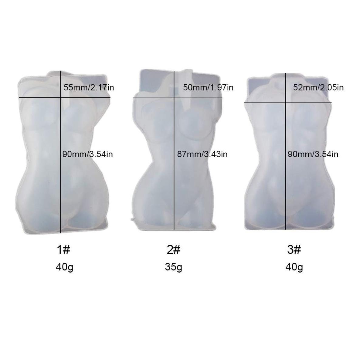 3D Body Shape Mold for Resin Crafting High Gloss Finish - Etsy