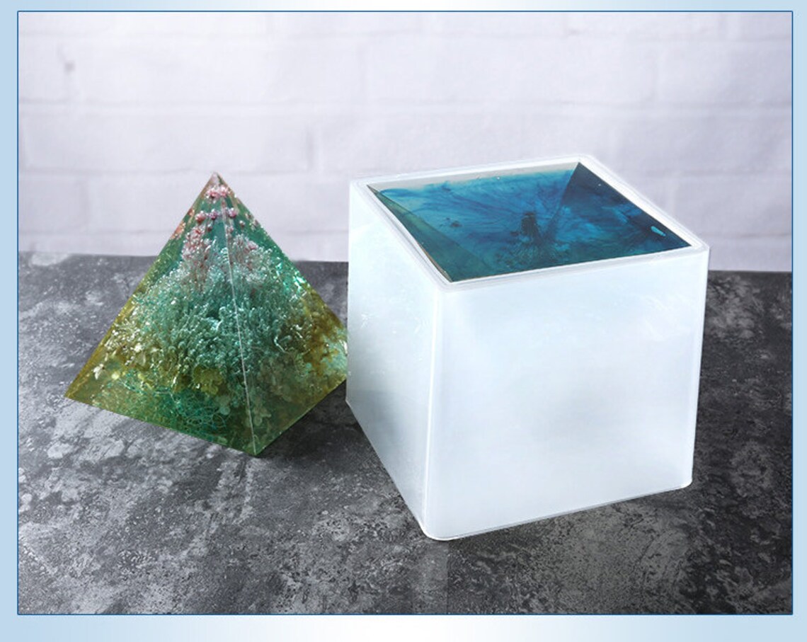 15cm Large Size Pyramid Silicone Mold / Mould DIY Resin | Etsy