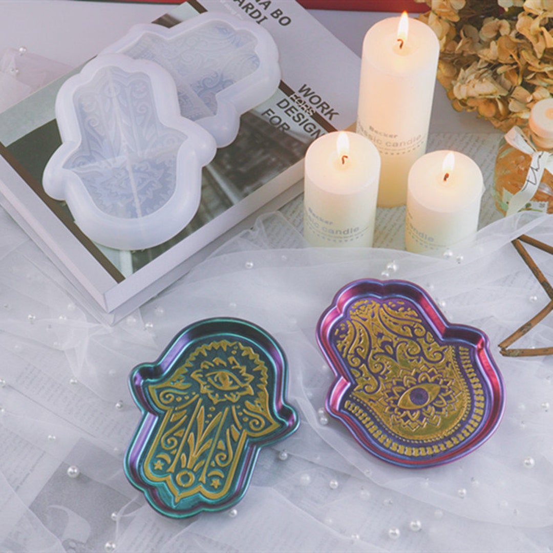 Amulet Silicone Mold God Eyes Design Hamsa Hand Design - Etsy