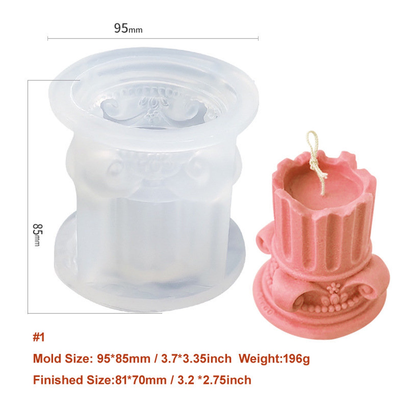 Roman Pillar Silicone Mold Diy Goddess Roman Pillar - Etsy