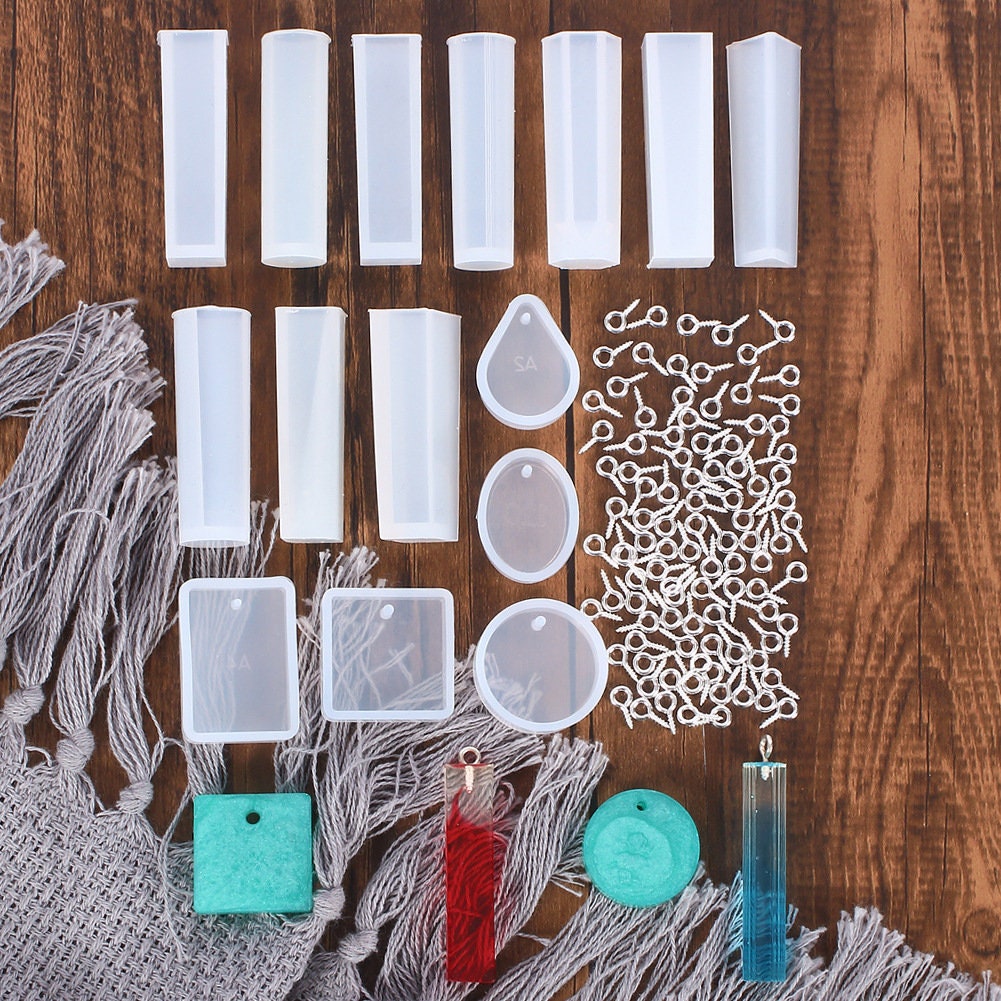 115pcs Resin Casting Molds / Moulds Kit Silicone Mold Jewelry - Etsy