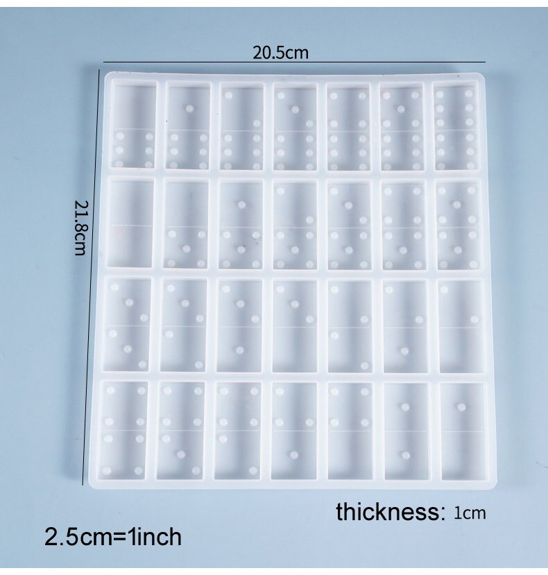 1 DIY Domino Mold Silicone Mold Crafts Accessories | Etsy
