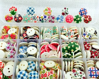 Box of Buttons | Etsy