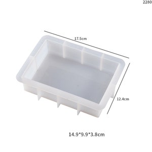 Cuboid Photo Frame Silicone Mold and LED Wood Base-for Night Light ...