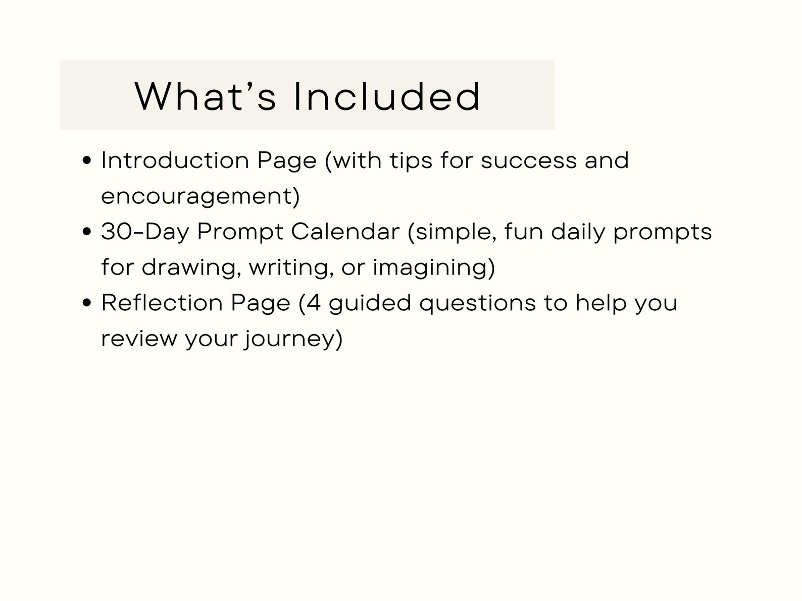 30-day Creative Challenge: Printable Journal Prompts for Adults & Teens ...