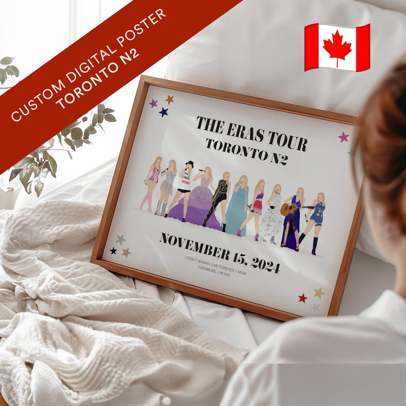 Eras Tour Poster - Etsy