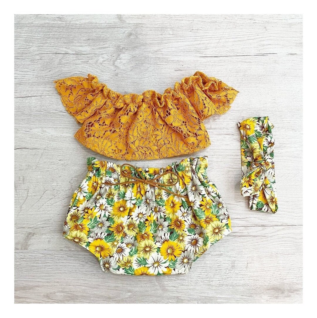 Must-have Pieces for a Spring Baby Girl Outfit Set, Trendy and Cute ...