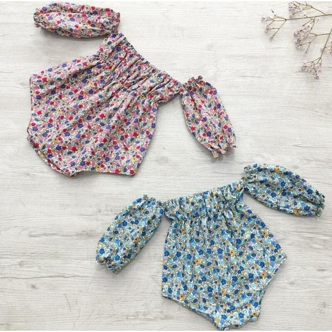 Adorable Spring Baby Girl Rompers, Vintage Long Sleeve Rompers for ...