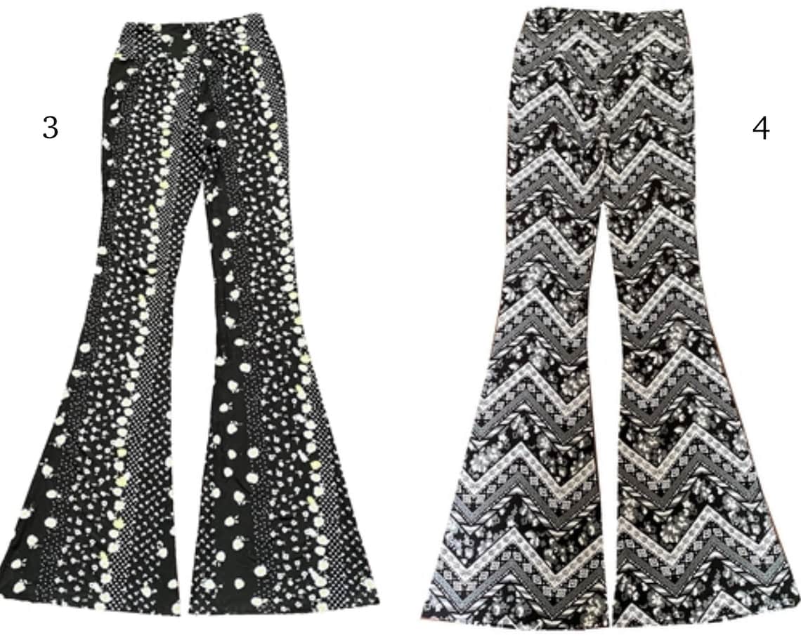 70s Vintage Inspired Bell Bottoms Festival Clothing Women - Etsy