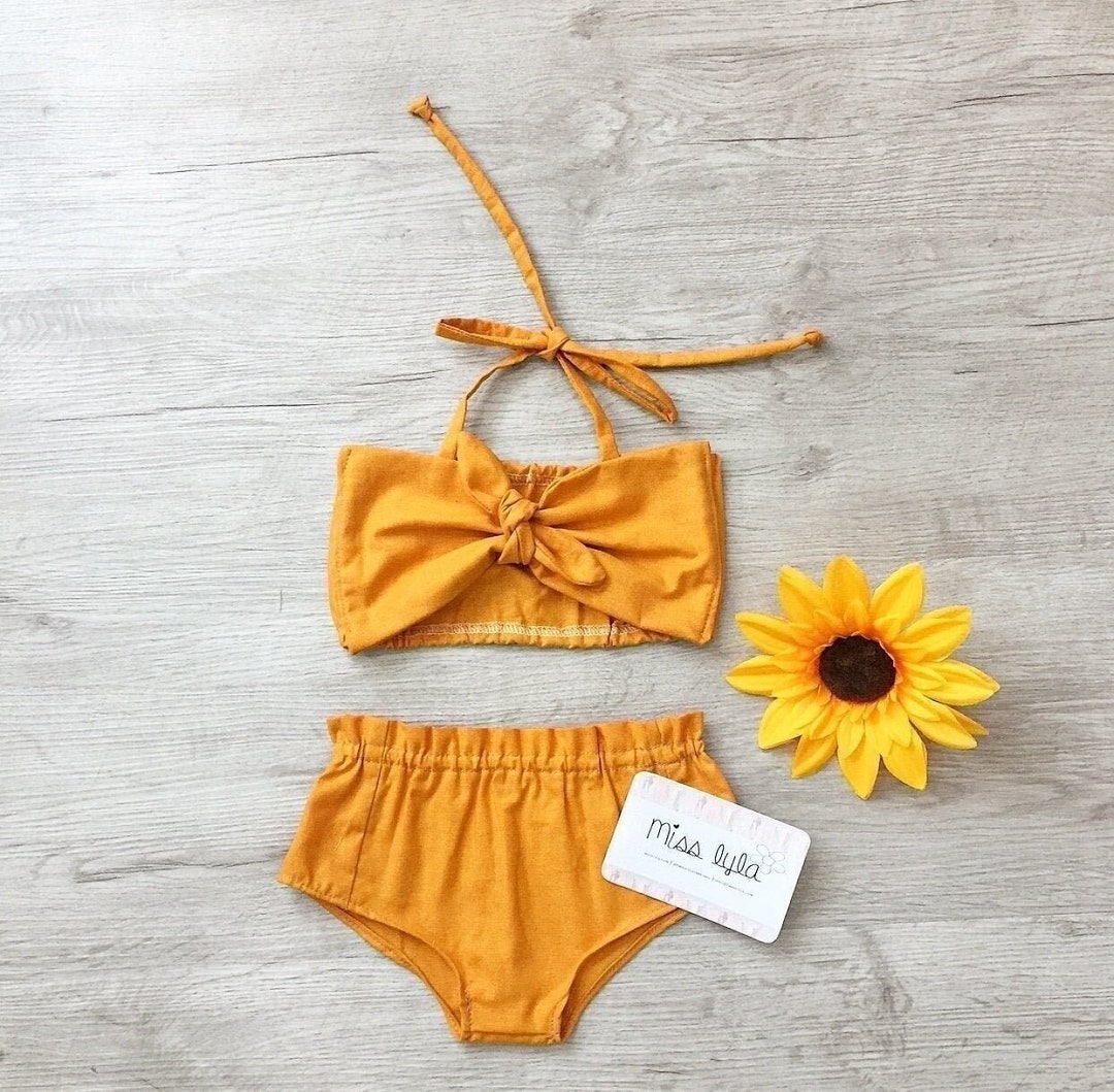 Adorable Mustard Baby Outfits for Summer, Summer Baby Clothes, Trendy ...