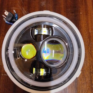 VW Transporter T25, T3, Westfalia Vanagon 7" LED Headlight Mounts Pair ...