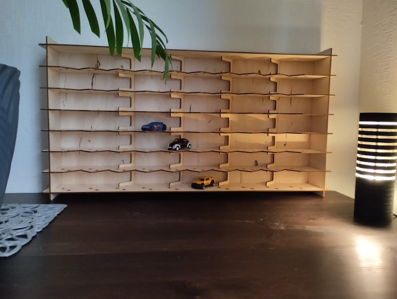 Closed 45 Degree Angles Display Cabinet, Diecast Toy Car Displays for 1 ...