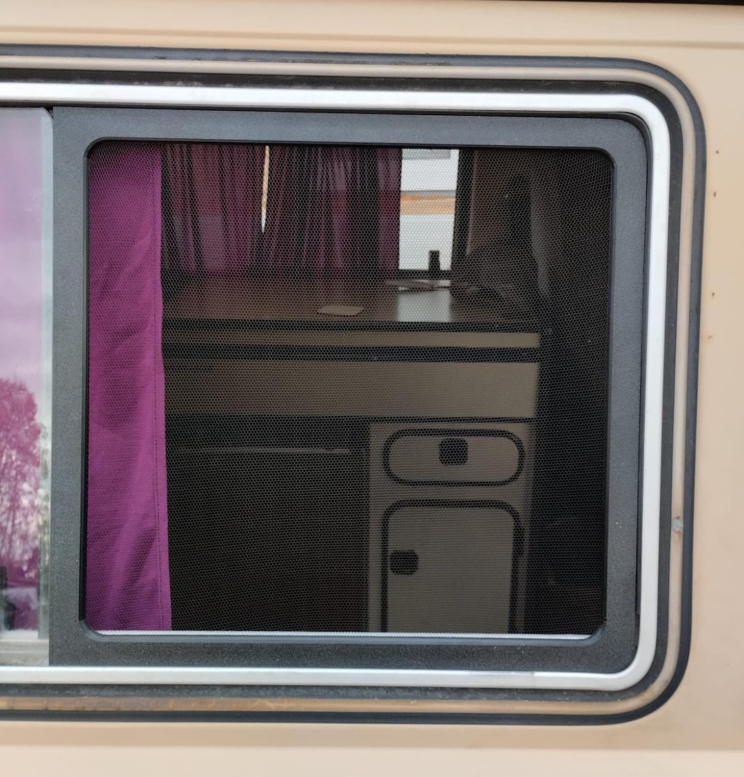 VW T3 T25 T2 Westfalia Vanagon Sliding Window Screen Mosquito Net, Fly ...