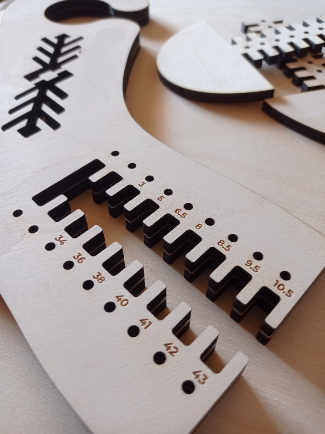 Socks Blockers, A Pair of Wooden Sock Boards, Adjustable Sizes Sock ...