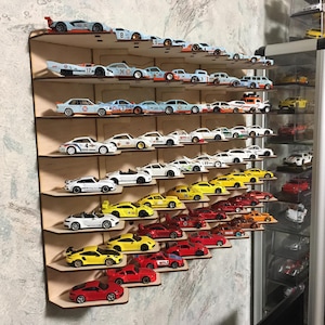 45 Degree Angles Display Cabinet, Personalized Diecast Toy Car Displays ...