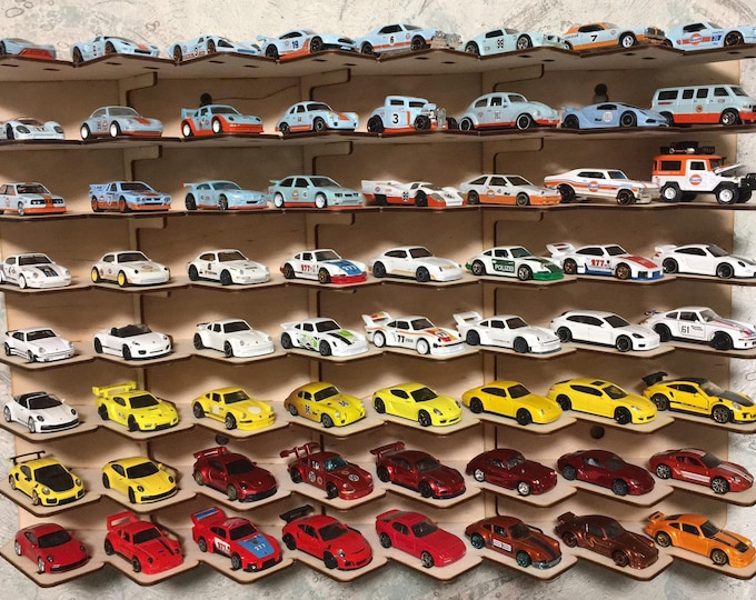 NEW! Combo 1:64 Die Cast and Micro/nano Wheels Toy Car Display ...