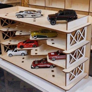 45 Degree Angles Display Cabinet, Personalized Diecast Toy Car Displays ...