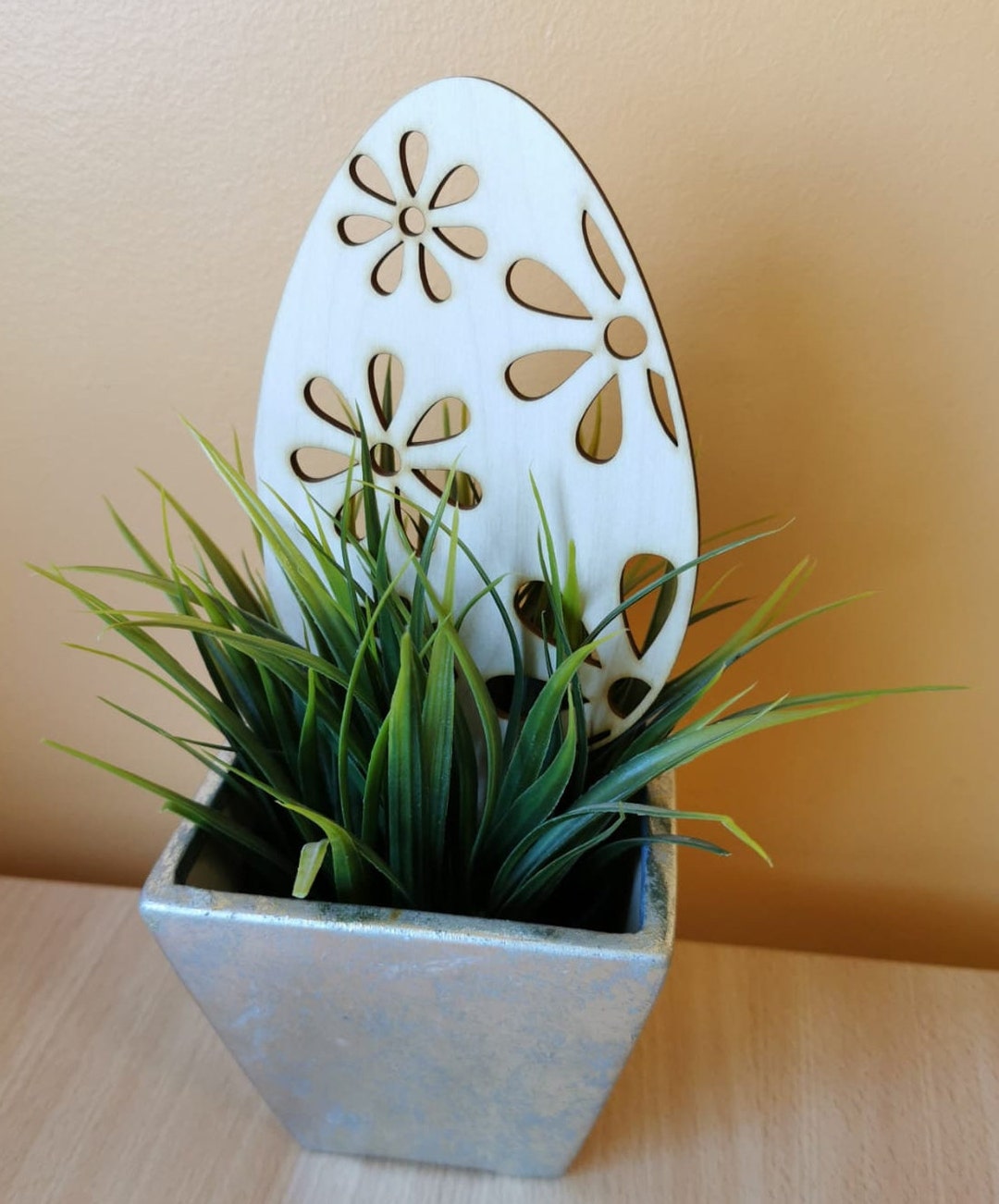 Easter Eggs for Plant Pot and Garden Plywood Lasercut Unpainted - Etsy