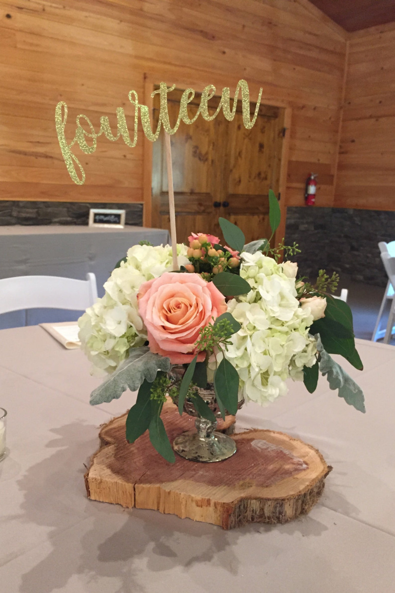 Gold Glitter Wedding Table Numbers - Etsy