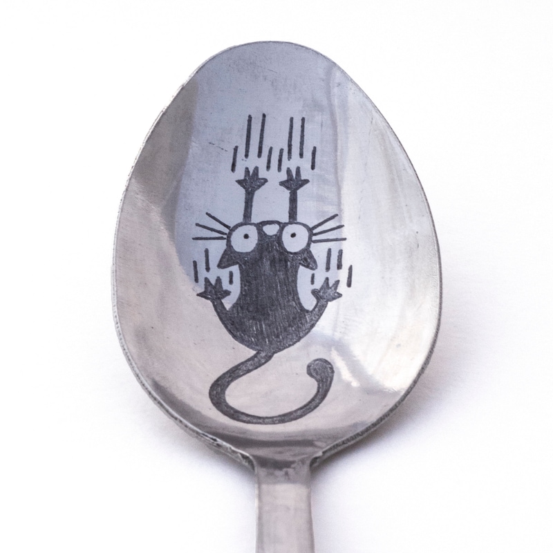 Cat Spoon - Etsy