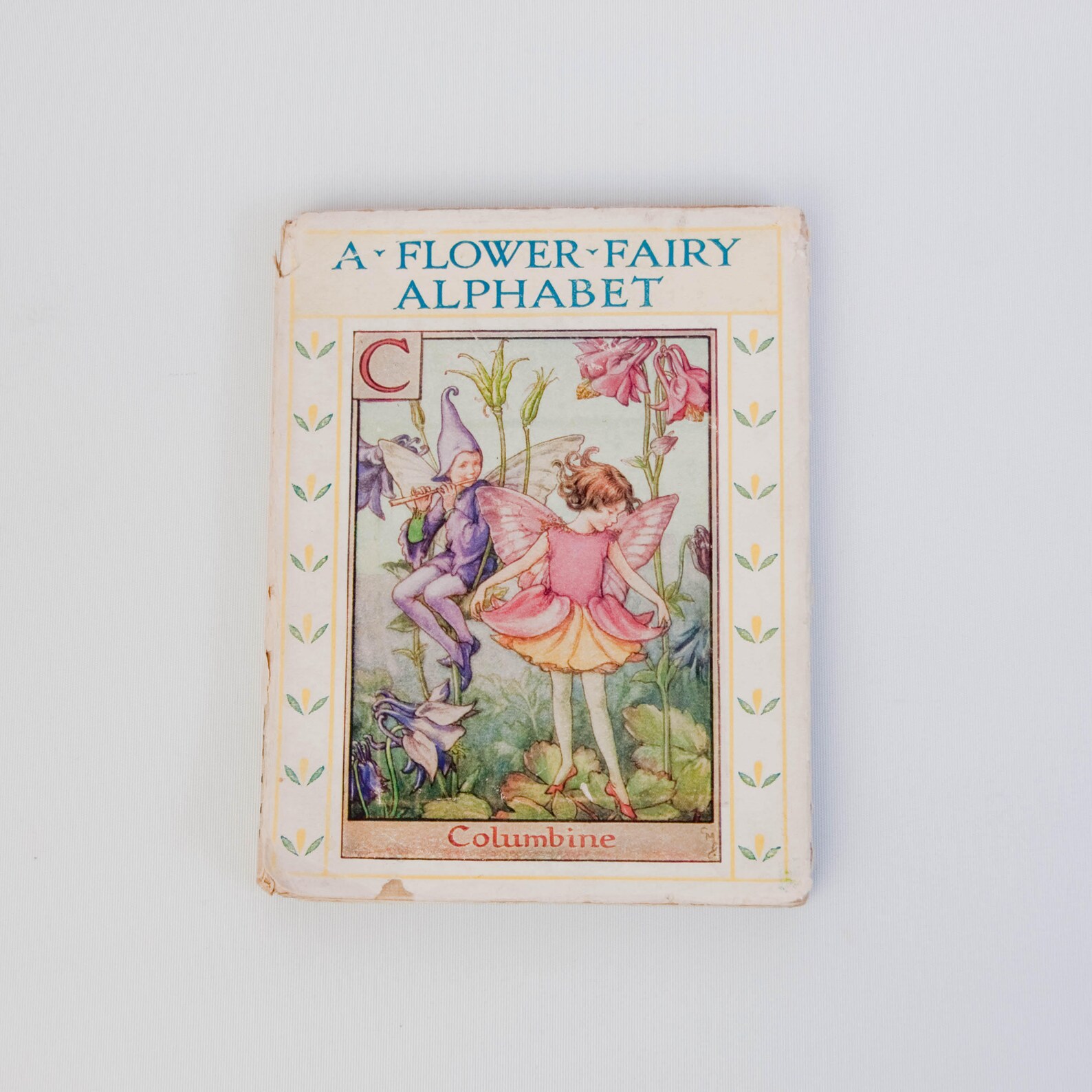 Vintage Flower Fairies Print, "r is for Ragged Robin", 1940s Monogram ...