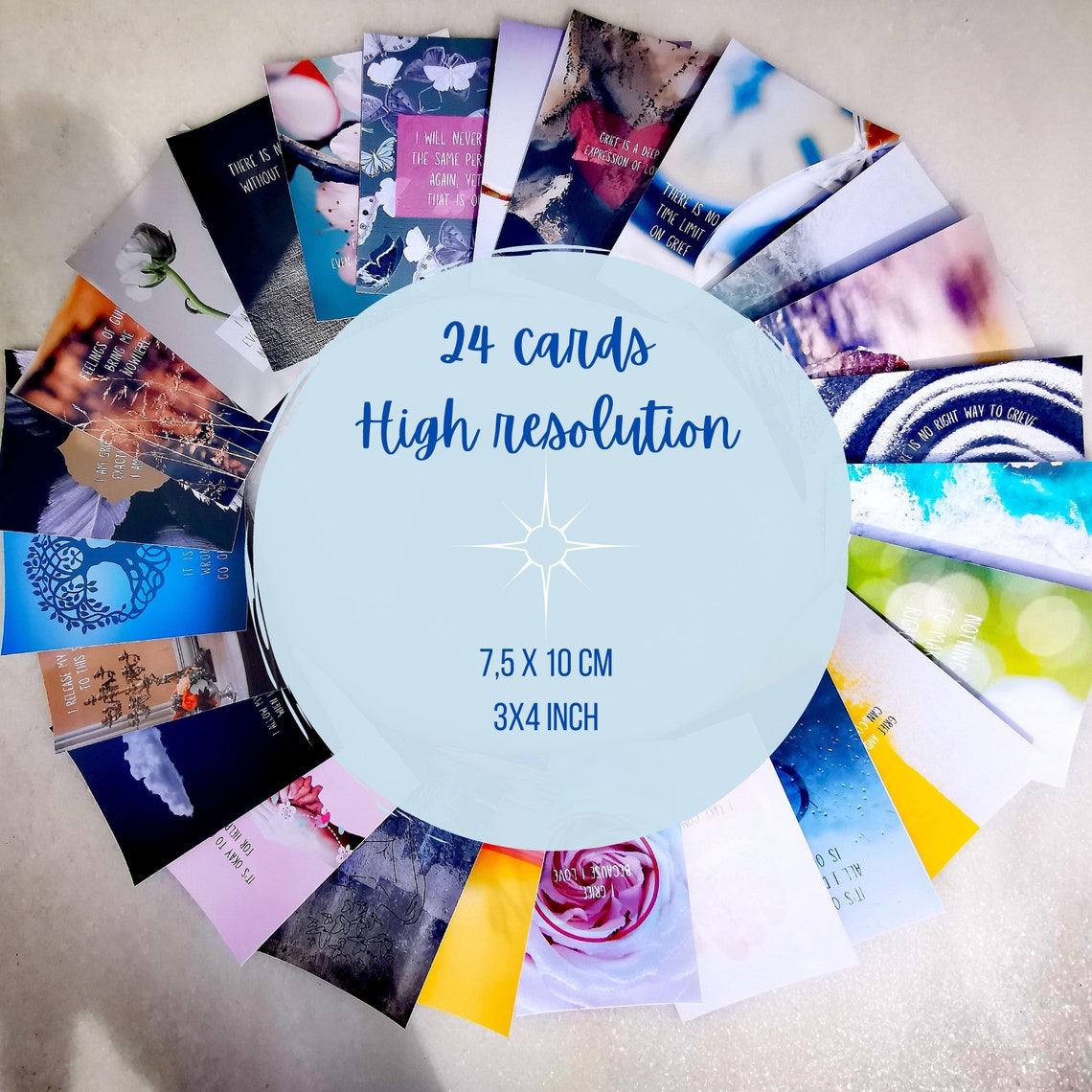 Grief Affirmation Cards Sympathy Gift Lost Loved One Grief Quotes ...