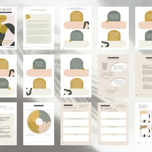 Core Values Card Deck and Workbook, Meaning of Life Self Discovery ...